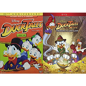 Disney's Ducktales 2-Pack Set - DuckTales Volume 2 3-Disc Set & DuckTales the Movie: Treasure of the Lost Lamp Feature Film 4-DVD Bundle