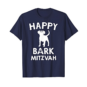 Bark Mitzvah T Shirt | Jewish Dog Lover Bar Mitzvah T-Shirt T-Shirt