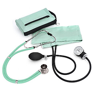 Prestige Medical Aneroid Sphygmomanometer/Sprague-Rappaport Kit, Aqua Sea