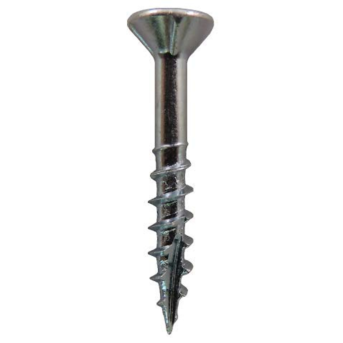 Premium Wood Screws, 8 x 1-1/4" with #2 Phillips Flat Head, self-Drilling Type 17 Point, Sharp coarse Threads, Countersink nibs, Storage jar with Screw-on lid, and PH2 Drive bit (1-1/4 inch)