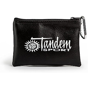 Tandem Sport Volleyball Net Setter With Pouch - Volleyball Net Measure Chain - 4 Pre-Set Net heights for Men's, Women's, Coed, and Junior Volleyball - Volleyball Referee Equipment