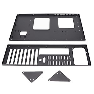 ATX/M‑ATX/ITX Case,Gaming Computer Case Chassis,Open Air Case Frame Graphics Card Mining Machine Cas,DIY Motherboard Rack Mine Rack,Good Heat Dissipation Effect