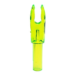 Southland Archery Supply SAS F Nock Double-Lock Throat Made in USA - 12/Pack