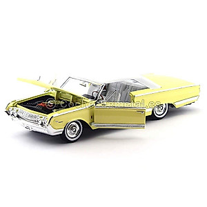 Road Signature 92568Y 1964 Mercury Marauder Yellow 1/18 Diecast Model Car