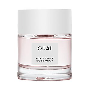 OUAI Melrose Place Eau de Parfum - Elegant Womens Perfume for Everyday Wear - Fresh Floral Scent has Notes of Champagne, Bergamot and Rose with Delicate Hints of Cedarwood and Lychee (1.7 Oz)