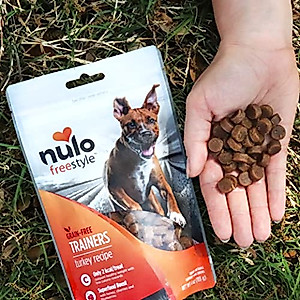 Nulo Freestyle Grain-Free Healthy Dog and Puppy Training Treats, Low Calorie Treats Made with Superfood Boost Ingredients, 2 Calories per Treat , 4 Ounce (Pack of 1)