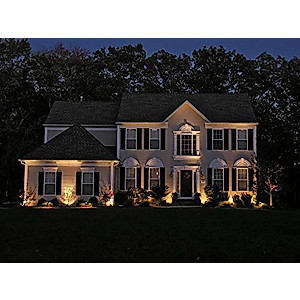 Malibu Outdoor Landscape Lighting 12V AC 10 Watt Pro Style Pathway 25Lumen Light Low Voltage Path Lights for Garden Lawn Walkway