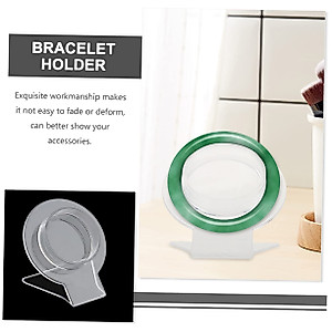 Cabilock 4pcs Display Props Watch Bracelets Acrylic