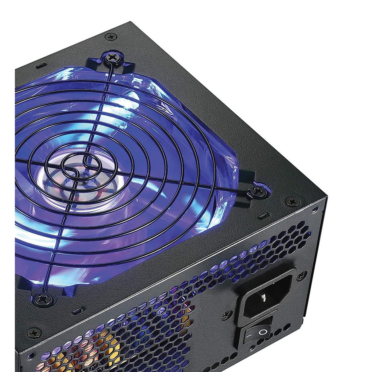 SHARK TECHNOLOGY® ATX-1000-LED Silent 1000W 120mm Blue LED Fan Active PFC Dual PCI-E Gaming PC ATX Power Supply