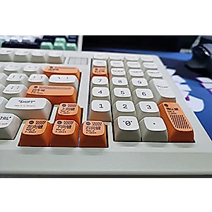 Blue Hat 141 Keys XDAS keycaps Dye-Sublimated Keycap for Cherry MX Switch keycaps for Wired USB Mechanical Gaming Keyboard （Plastic Sleeve）