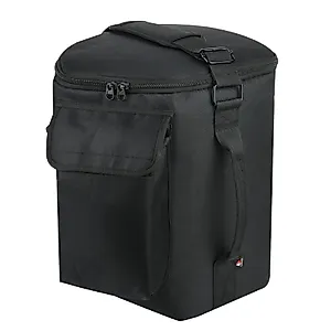TXEsign Travel Carrying Case for Bose S1 Pro/Bose S1 Pro+, Slip Cover Case with Shoulder Strap &Accessory Pocket, Portable Carry Bag Holder w Handle Strap for Bose Speaker (Black)