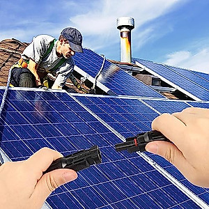 CERRXIAN 9.8FT/3M 12AWG Solar Panel Connector to XT60i Female Solar Panel Power Cable for Solar Panel,RV Portable Power Station,Portable Power Station,Lipo Battery