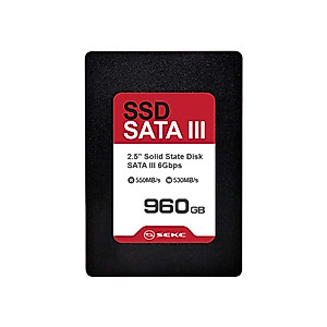 SEKC 960GB SSD SATA III 6 Gb/s, Up to 550/530 MB/s Read/Write Speed, Internal 2.5" 7mm (SS310960G)