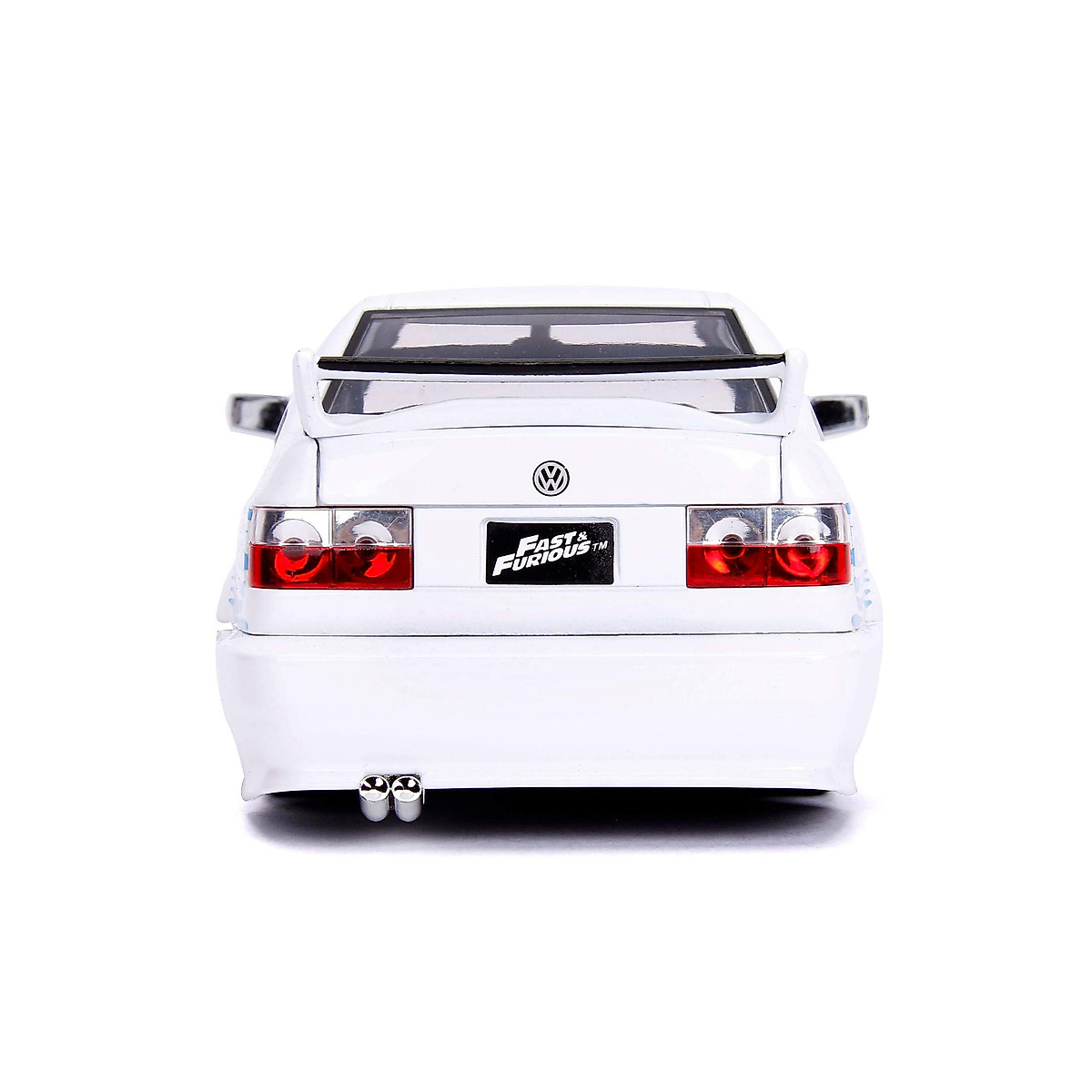 Jada Toys Fast & Furious 1:24 Jesse's Volkswagen Jetta Die-cast Car, Toys for Kids and Adults, White (99591W)