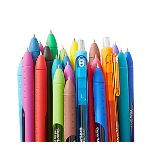 Paper Mate Inkjoy Gel Pens, Medium Point, 2-Pack, Black (1951634)