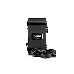 DS18 GFX-1.4K1 Car Audio Amplifier 1-Channel Class D Full-Range Monoblock 1400 Watts Rms 1-Ohm - Compact Design Easy Installation - Powerful Amp for Vehicle Sound Systems