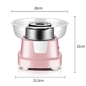 WLL-DP Mini Cotton Candy Machine, Portable Household Candy Floss Maker, for Birthday Festival Family Party Homemade Sweets Chic Gift