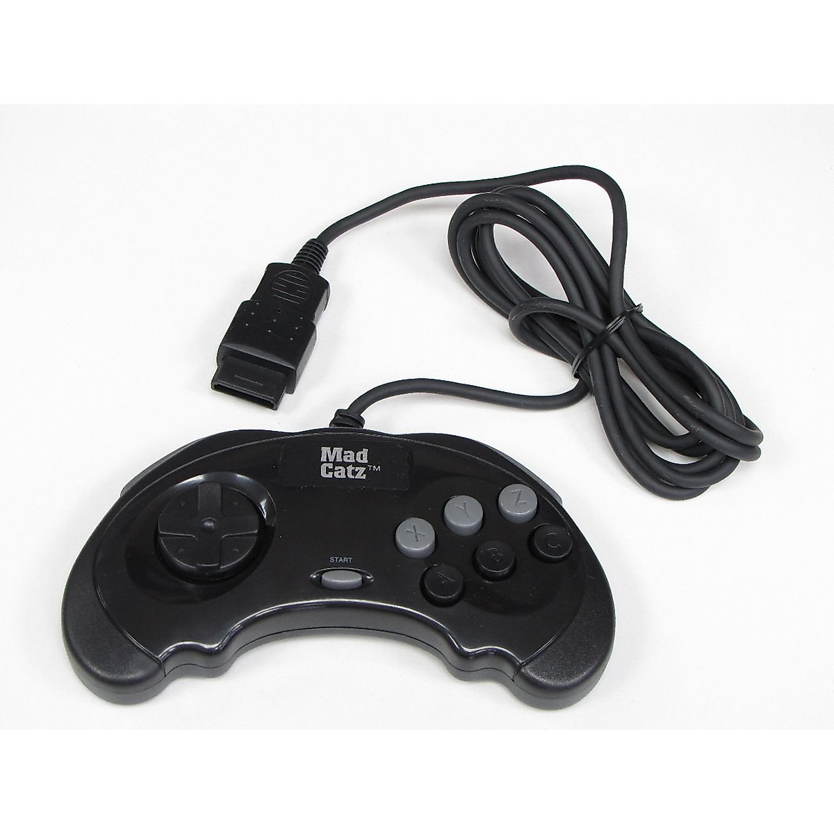 Black Control Pad for Sega Saturn