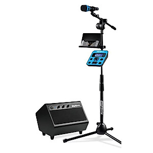 singtrix New Premium Wireless Karaoke Microphone Seen On SharkTank, with Hit Effect Party Bundle Karaoke Machines, Kids & Adults, Universal 1/4" Output, 150ft Range, Events, Speech, Party