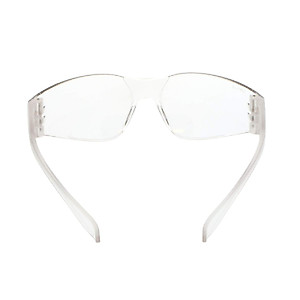 Clear Lens Protective Safety Glasses, Polycarbonate Impact Resistant Lens (Pack of 12) ANSI Z87+ Compliant