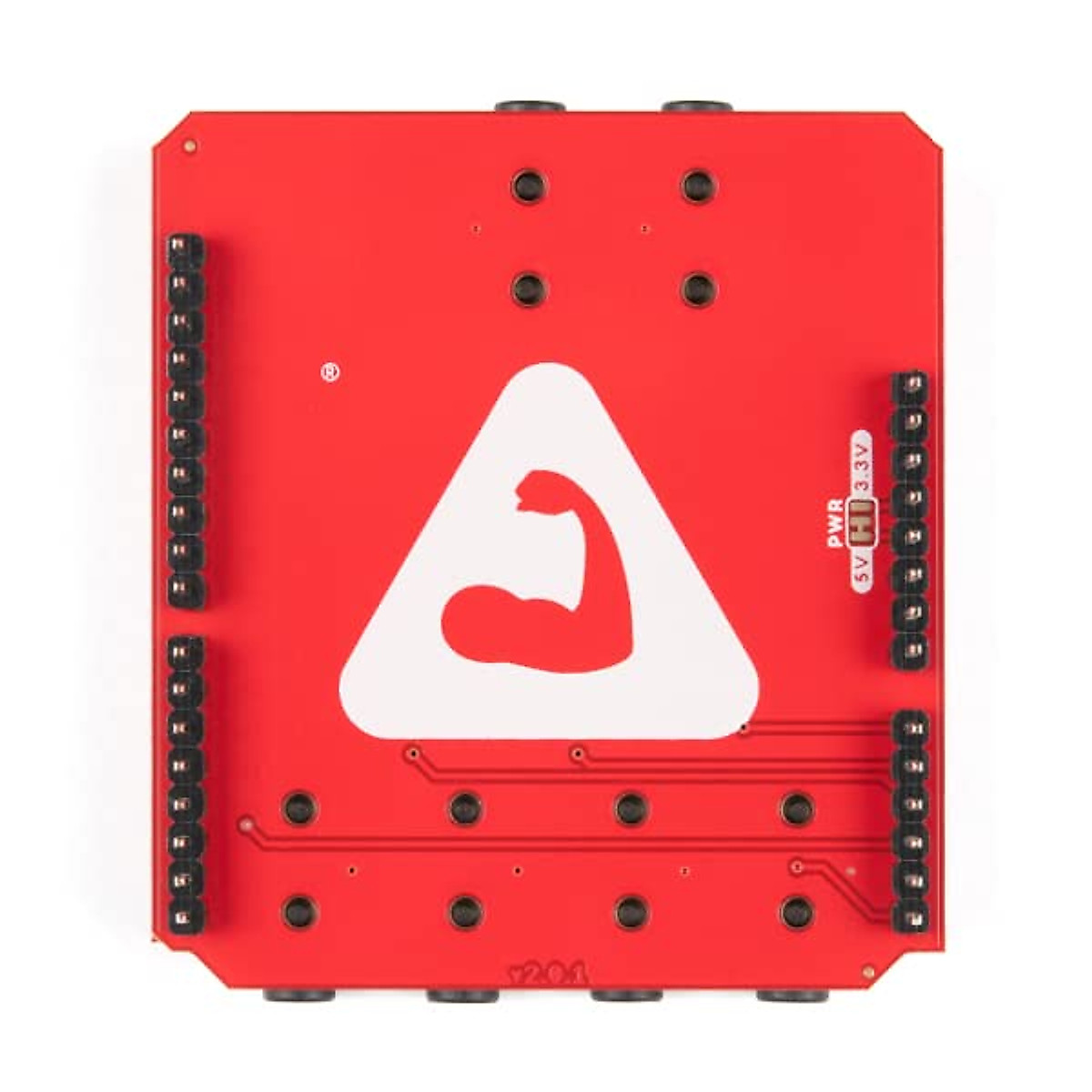 MyoWare 2.0 compatible with Arduino Shield- Connect to your compatible with Arduino R3 board & your MyoWare 2.0 Muscle sensor- Connect up to 6 sensors and/or link shields using TRS to TRS audio cables