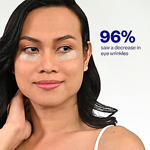 Wrinkles Schminkles Self-Dissolving Microdart Patch for Face - Target & Reduce Wrinkles, Ultimate Facial Hydration and Rejuvenation (4 pairs)