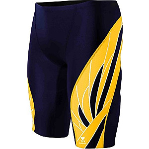 TYR SPX7Y40922 Phoenix Splice Youth Jammer Navy/Gold 22