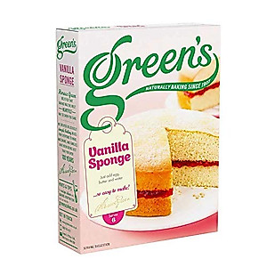Green's Classic Vanilla Sponge Cake Mix - 221g - Pack of 2