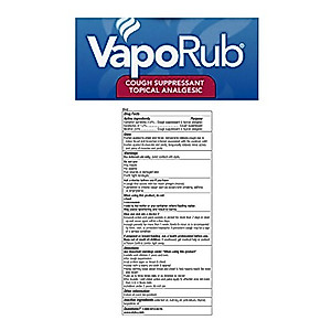Cough, Cold, and Flu Bundle - Vicks VapoRub Cough Suppressant 6 oz (pack of 2) and Vicks Nyquil SEVERE Nighttime Relief 12 oz (twin pack)