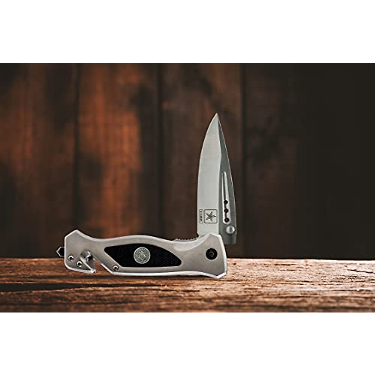 Army Folding Elite Tactical Knife - Spring Assisted US Army Combat Rescue Knife-Great Gift for the Veteran in your Life