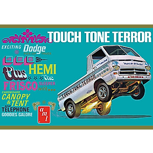 AMT 1966 Dodge A100 Pickup Touch Tone Terror 1:25 Scale Model Kit