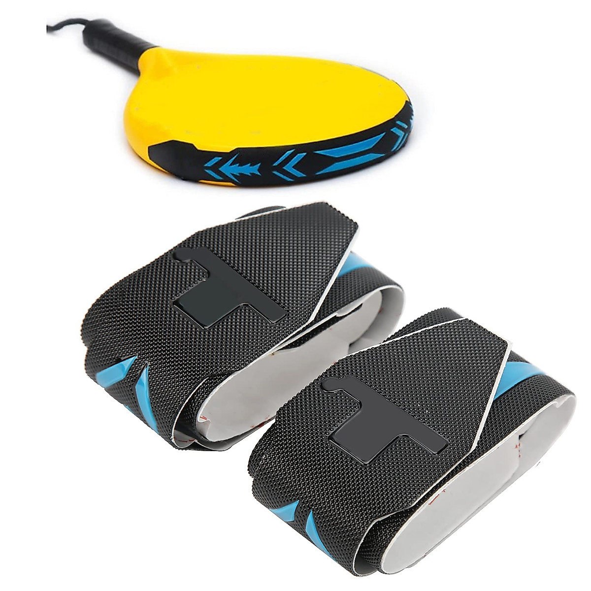SUNGOOYUE Tennis Racket Head Band, TPU+PU Beach Tennis Paddle Head Tape