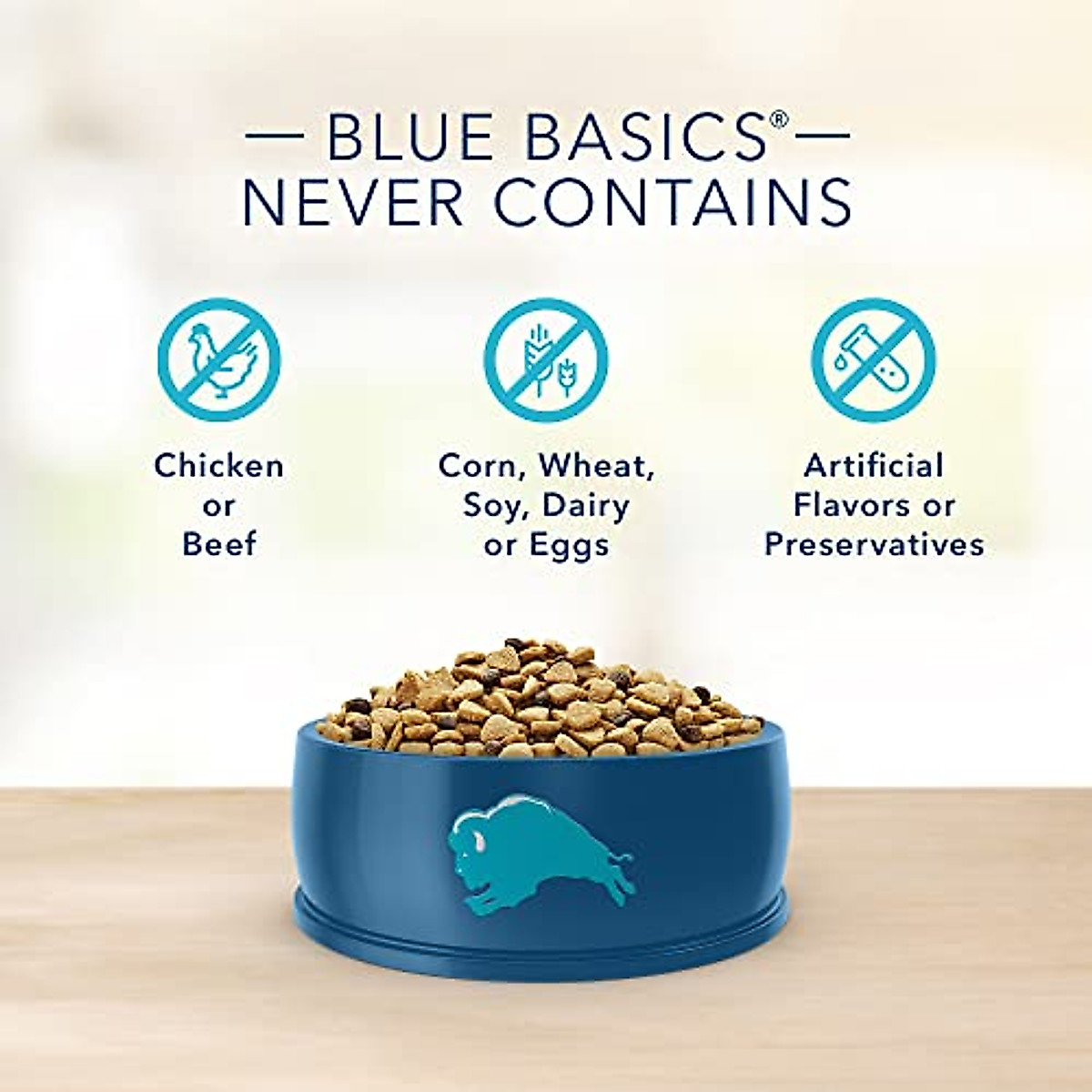 Blue Buffalo Basics Skin & Stomach Care, Natural Adult Small Breed Dry Dog Food, Turkey & Potato 11-lb