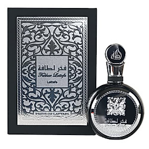 Fakhar Men EDP - Eau de Parfum 100ML (3.4 oz) | Oriental Alchemy | Intense notes of Lily, Jasmine, White Flowers, Honeysuckle, Fruity Notes, Vanilla & White Musk | by Lattafa Perfumes
