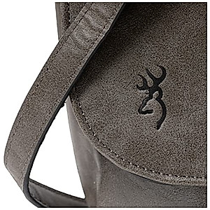 Browning Women's Concealed Carry Purse, Premium Holstered With Safety Locking Option Handbag, Sierra (Charcoal), One Size US