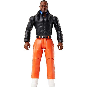 Mattel WWE Reggie Basic Action Figure, 10 Points of Articulation & Life-like Detail, 6-inch Collectible