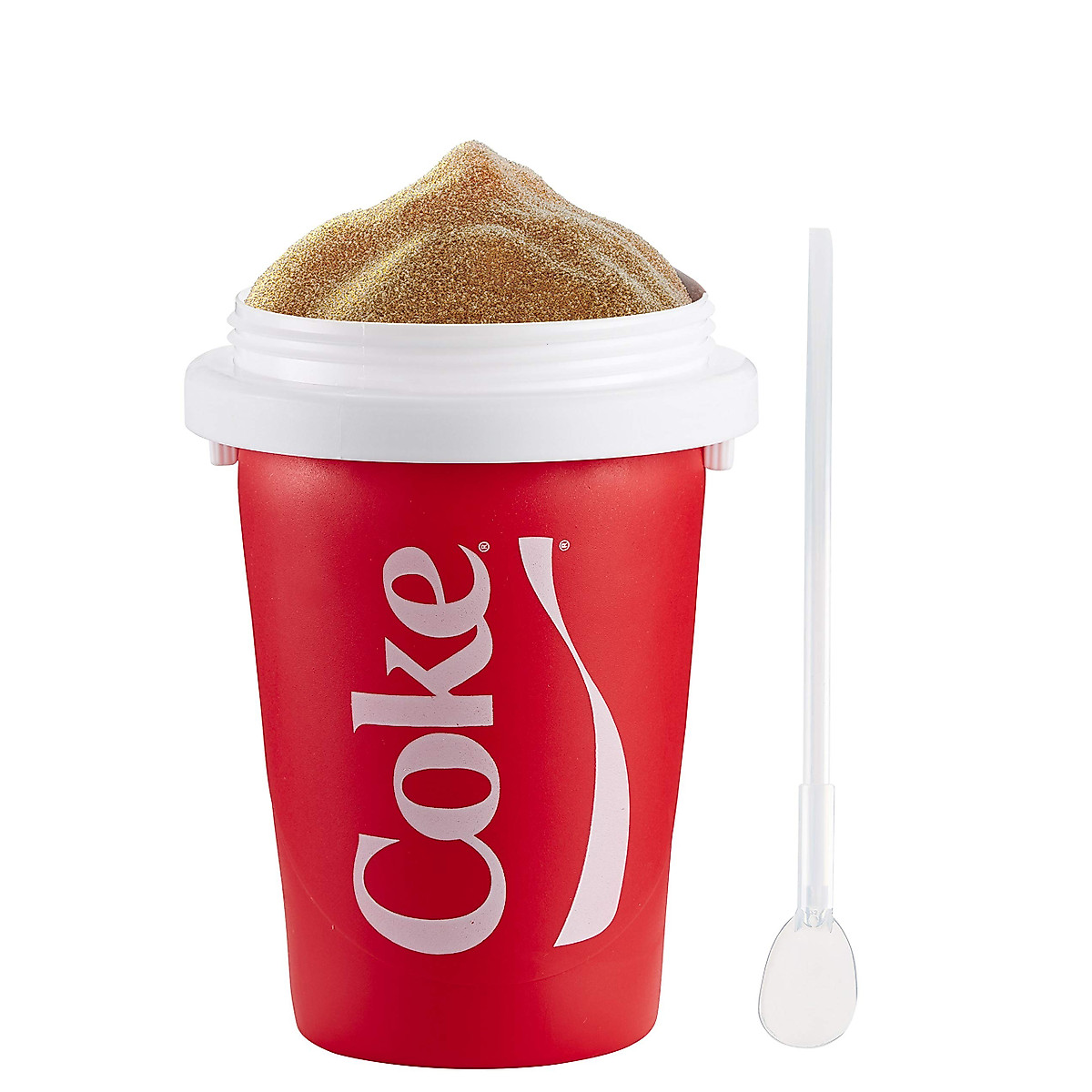 ChillFactor Coca Cola slushy Maker - Reusable slushy Maker Cup, Homemade slushies. Squeeze Cup slushy Maker Kitchen Toys