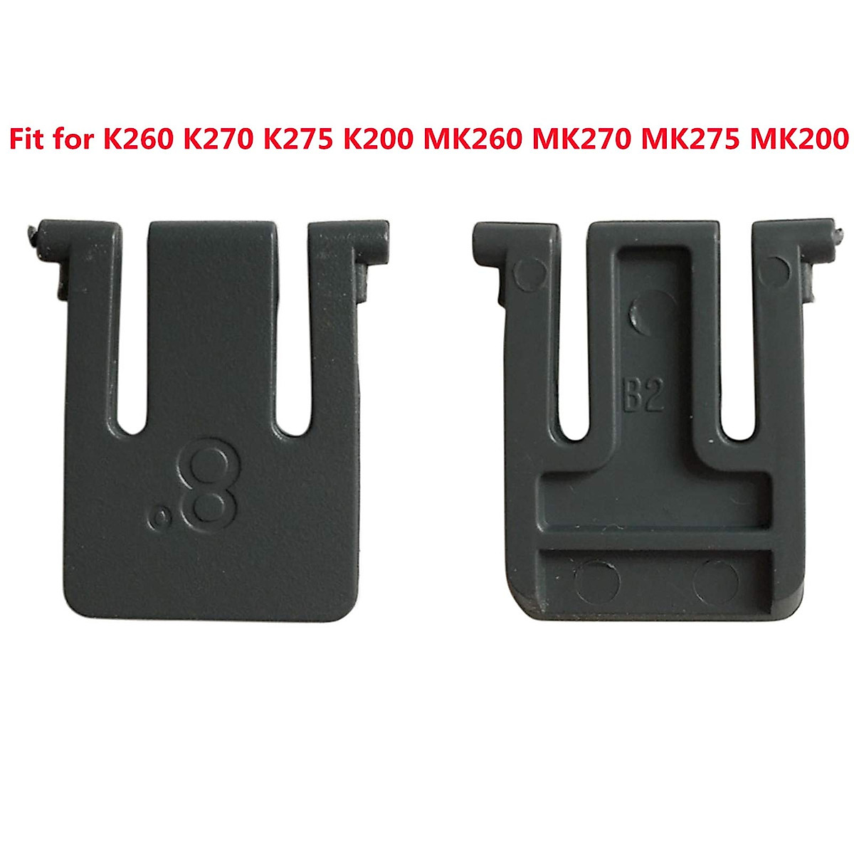 FASTROHY 2PC Computer Keyboards Foot Stand Replacements for Logitech Wireless Keyboard K270 K260 K275 K200