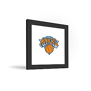 Trends International Gallery Pops NBA New York Knicks - Primary Logo Wall Art, Black Framed Version, 12'' x 12''