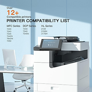 E-Z Ink (TM) Compatible Toner Cartridge & Drum Unit Replacement for Brother TN360 TN330 DR360 DR-360 High Yield Compatible with DCP-7040 DCP-7030 MFC-7840W HL-2140 MFC-7340(2 Toner, 1 Drum Unit)