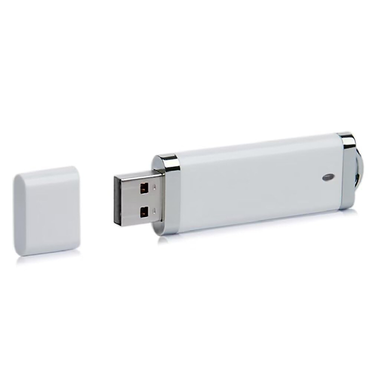 50pcs 128MB Custom USB Flash Drive with Personalized Logo for Promotion, Customized USB Thumb Drive, Bespoke Bulk Zip Drive (10 color options)