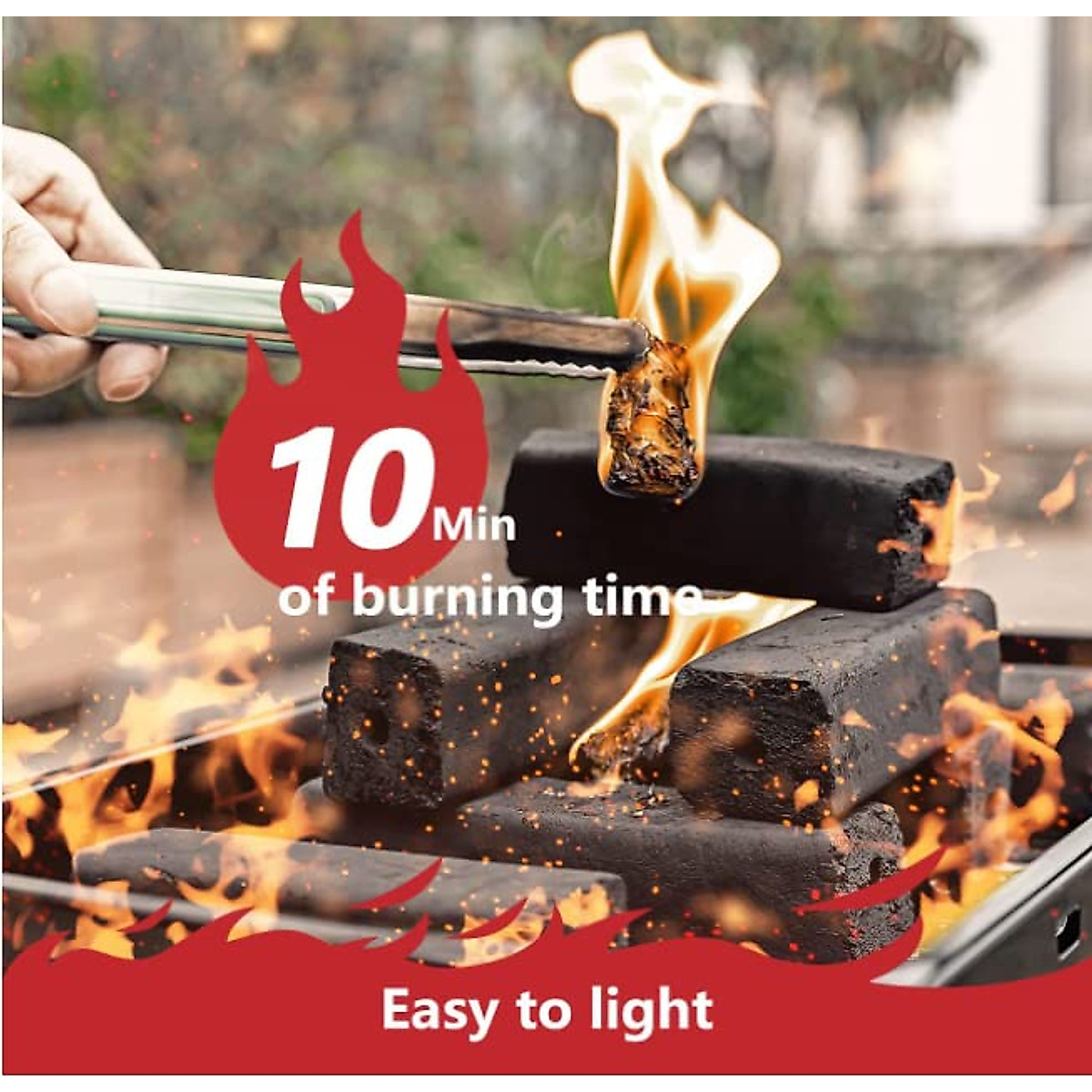 J&R Outdoor 50pc Fire Starter Pack, Extended Burn time FireStarters for Indoor and Outdoor uses, FireStarters for Fireplace, Campfires, Grilling, Wood Stoves, No Odor and Water Resistant