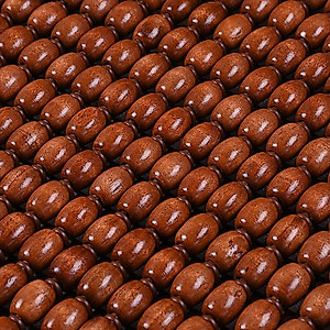 Blueshyhall Wooden Beaded Car Seat Cover Comfortable Massage Car Seat Cushion Cool Breathing–Universal SUV Auto Office Home, Brown