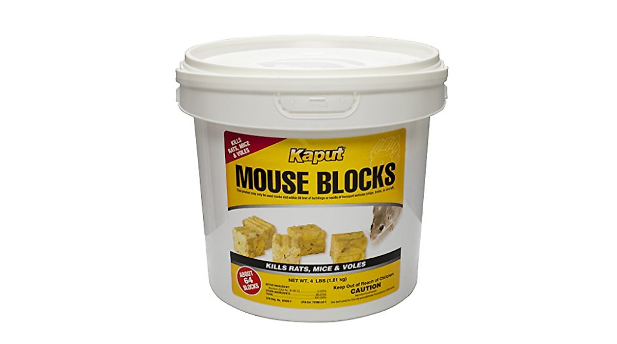 Kaput Mouse Blocks - Effective Rodent Control Solution