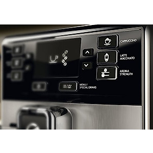 Saeco PicoBaristo Super Automatic Espresso Machine, 1.8 L, Stainless Steel, HD8927/47