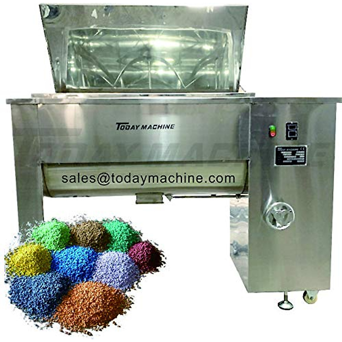 Industrial Cocoa Flour Powder Mixing Machine Ribbon Blender
