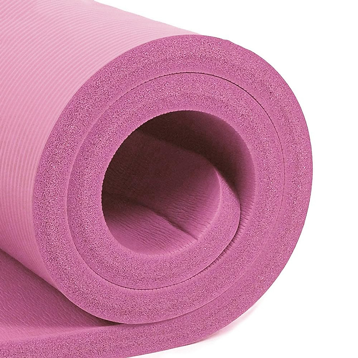 Vandue AUM High-Density HD Foam Tech Yoga Exercise Mat - 72" x 24" x 0.4" (Pink)