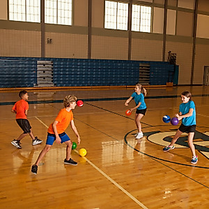 Champion Sports Rhino Skin Dodgeball (Single, White, 6")