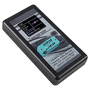 AITIAO Transistor Tester,Mosfet Transistor Capacitor Tester,Mega328 NPN PNP Transistor Diode Resistor Inductor Capacitance MOS SCR ESR Meter Automatic Checker Detector