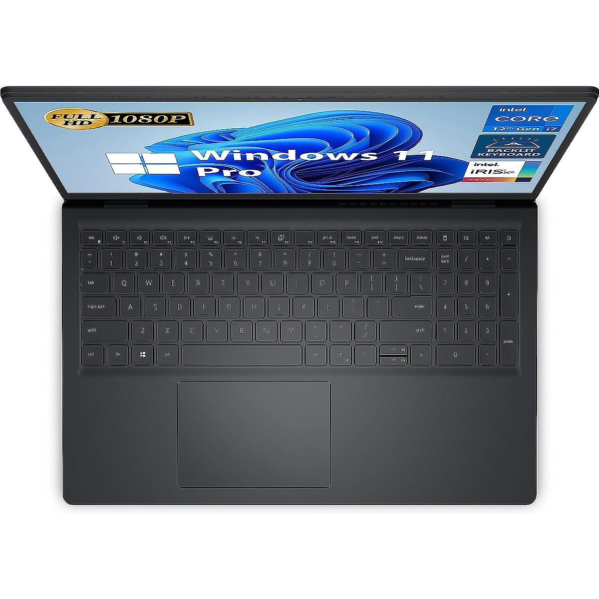 Dell Inspiron 15 3000 Business Laptop, 15.6" FHD Display, 12th Gen Intel Core i7-1255U, Windows 11 Pro, 32GB DDR4 RAM, 1TB PCIe SSD, WiFi 6, SD Card Reader, Long Battery Life